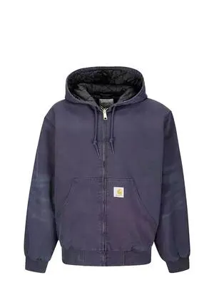 Carhartt Work In Progress Og Active Hooded Zip Jacket - Blue