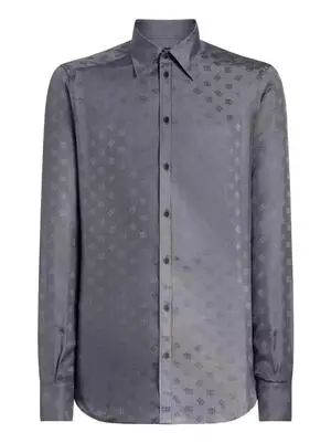 Dolce & Gabbana Dg-logo Shirt - Grey