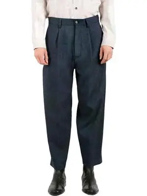 SOCIETE ANONYME Japp Pleated Trousers - Blue