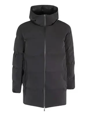 Herno Padded Hooded Coat - Black