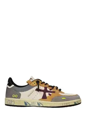 Premiata Panelled Sneakers - Neutrals