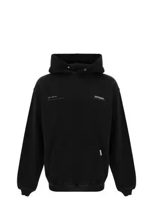 REPRESENT Cotton Hoodie - Black