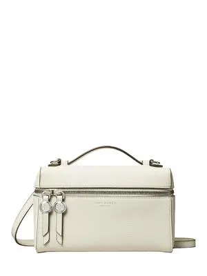 Tory Burch Romy Slim Top Handle Bag - Light Cream
