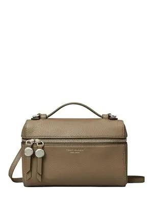 Tory Burch Romy Slim Top Handle Bag - Wild Mushroom