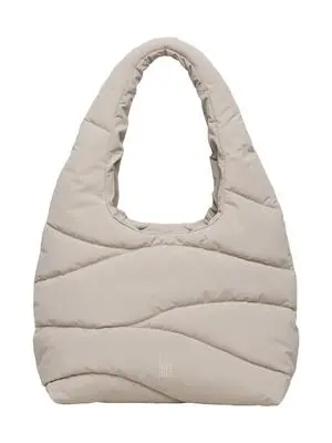 GOT BAG Wavy Puffer Recycled Nylon Shoulder Bag - Scallop