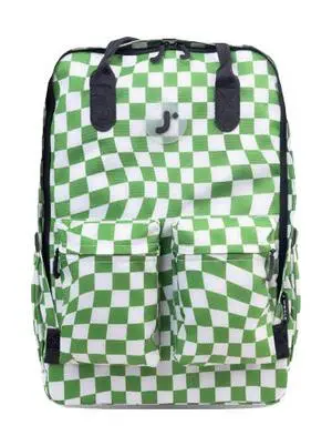 J WORLD Timo Multi-functional Laptop Backpack - Matcha Checkers