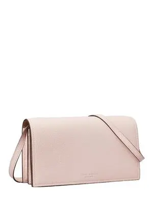Tory Burch Romy Wallet Crossbody Rose Mist