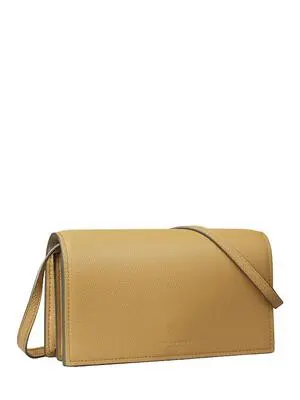 Tory Burch Romy Wallet Crossbody Tiramisu