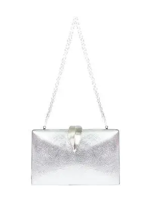 LAUREN LORRAINE Dori Clutch Silver