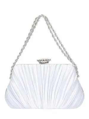 LAUREN LORRAINE Debbie Clutches Silver