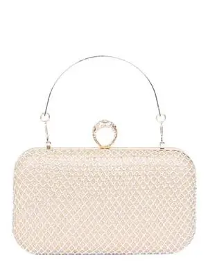 LAUREN LORRAINE Terri Clutch - Nude