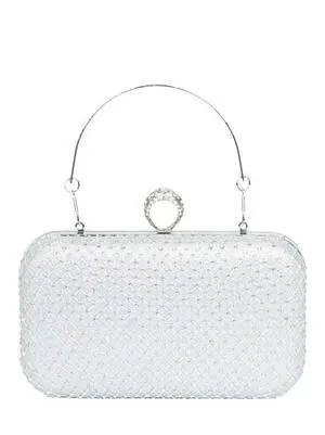 LAUREN LORRAINE Terri Clutch - Silver