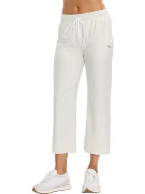 PELOTON Dreamblend Wide Leg Cropped Pant Snow