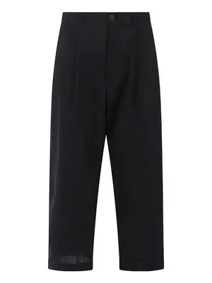 Studio Nicholson Pleated Trousers - Black