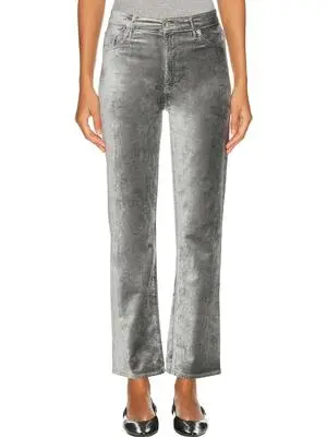 FRAME Le Sleek Straight Pant - Oyster Velvet
