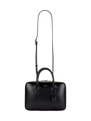 Saint Laurent Small Slp Bauletto Bag - Nero
