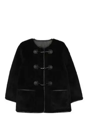 DUNST Jacket With Toggle Fastening - Black