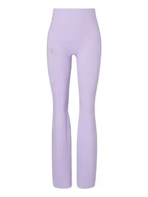 Loewe Loewe X On High-rise Flared Leggings Purple