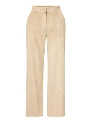 Veronica Beard Corduroy Wide Leg Pants - Heathered