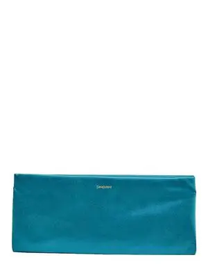 Saint Laurent Soft Clutch Bag - Blue