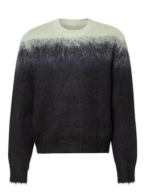 JIL SANDER Mohair And Wool-blend Crewneck Sweater - Blue