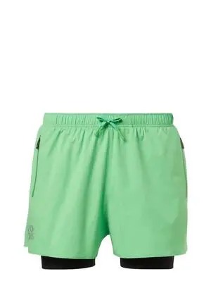 Loewe X On Running Shorts - Green