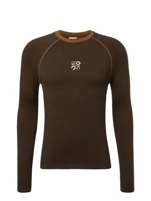 Loewe X On Logo Technical Top - Brown