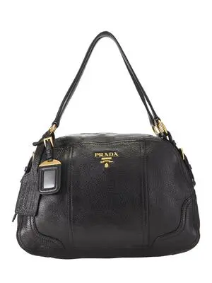 PRADA Vitello Daino Bauletto Handbag