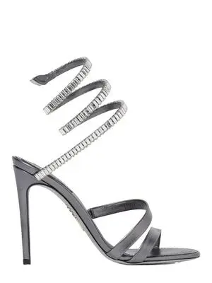 Rene Caovilla Heeled Sandal Grey