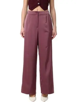 HANITA Wide Leg Trousers - Pink