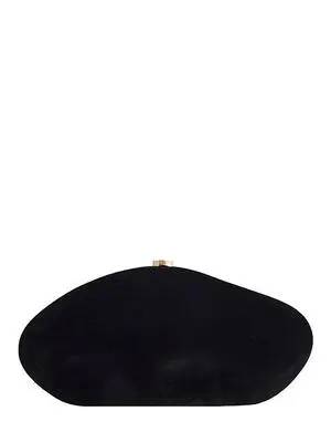 Cult Gaia The Caldera Acrylic Clutch - Black