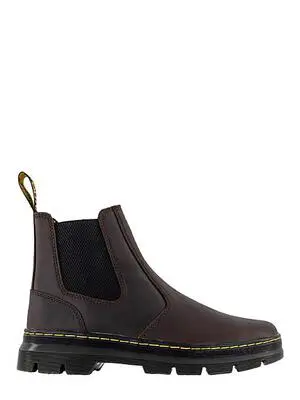 Dr. Martens Embury Leather Chelsea Boots - Gaucho Crazyhorse