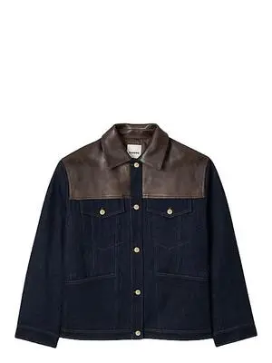 Sandro Regular-fit Denim Jacket - Blue Jean