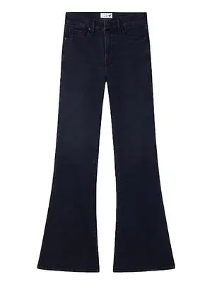 Good American X Dolly Parton Flared-leg Stretch-denim Jeans - Black391