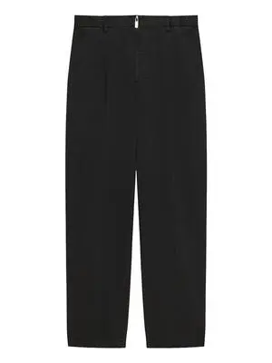 Helmut Lang Pleated Loose Fit Zoot Pants - Blk