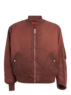 424 Military Bomber Jacket - Red