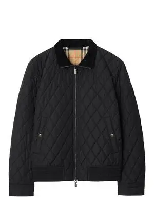 Burberry Water-resistant Quilted Jacket - Black
