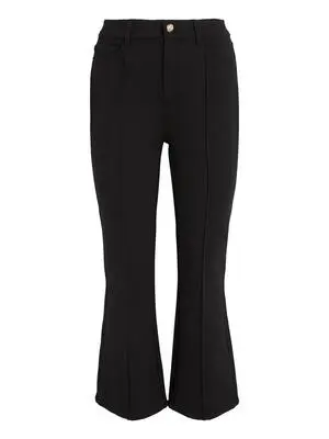 Cinq À Sept Ponte Shannon Flared Trousers - Black