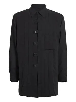 YOHJI YAMAMOTO Padded Tab Shirt