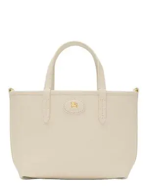 Burberry Mini Reversible Bloomsbury Tote Soap Beige/light Beige
