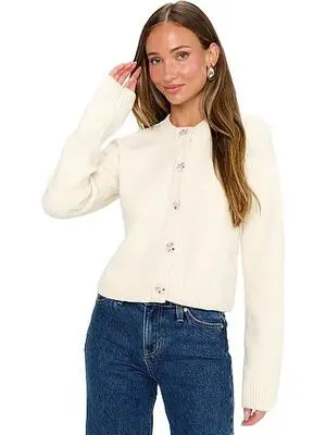 Victoria's Secret Maggie Cardigan - White,ivory