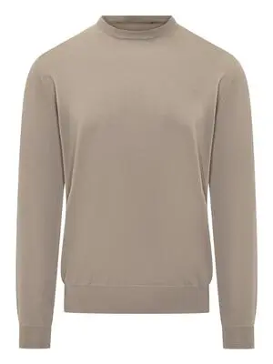 FILIPPO DE LAURENTIIS Crew-neck Sweater - Grey