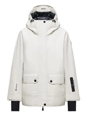 Moncler Bwindi Hooded Gore-tex Ski Jacket - White