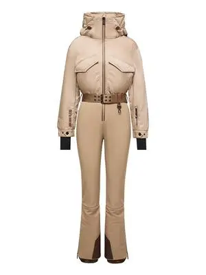 Moncler Hooded Ski Suit - Beige