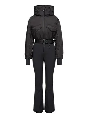 Moncler Hooded Ski Suit - Black