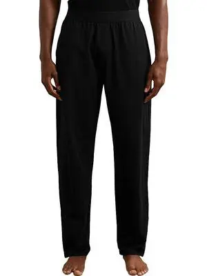 REISS Hugo Jersey Jogger Pant - Black