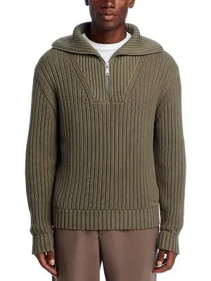 HUGO Srigg Half Zip Sweater