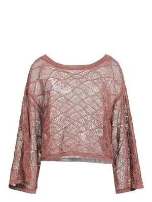 DANIELE FIESOLI Organic Cotton And Polyamide Sweater - Brown