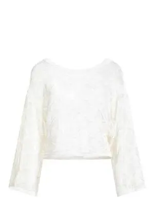 DANIELE FIESOLI Sweater In Organic Cotton And Polyamide - White