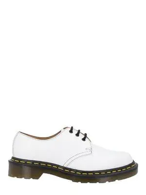 DR. MARTENS X COMME DES GARÇONS Lace-up Leather Shoes - White